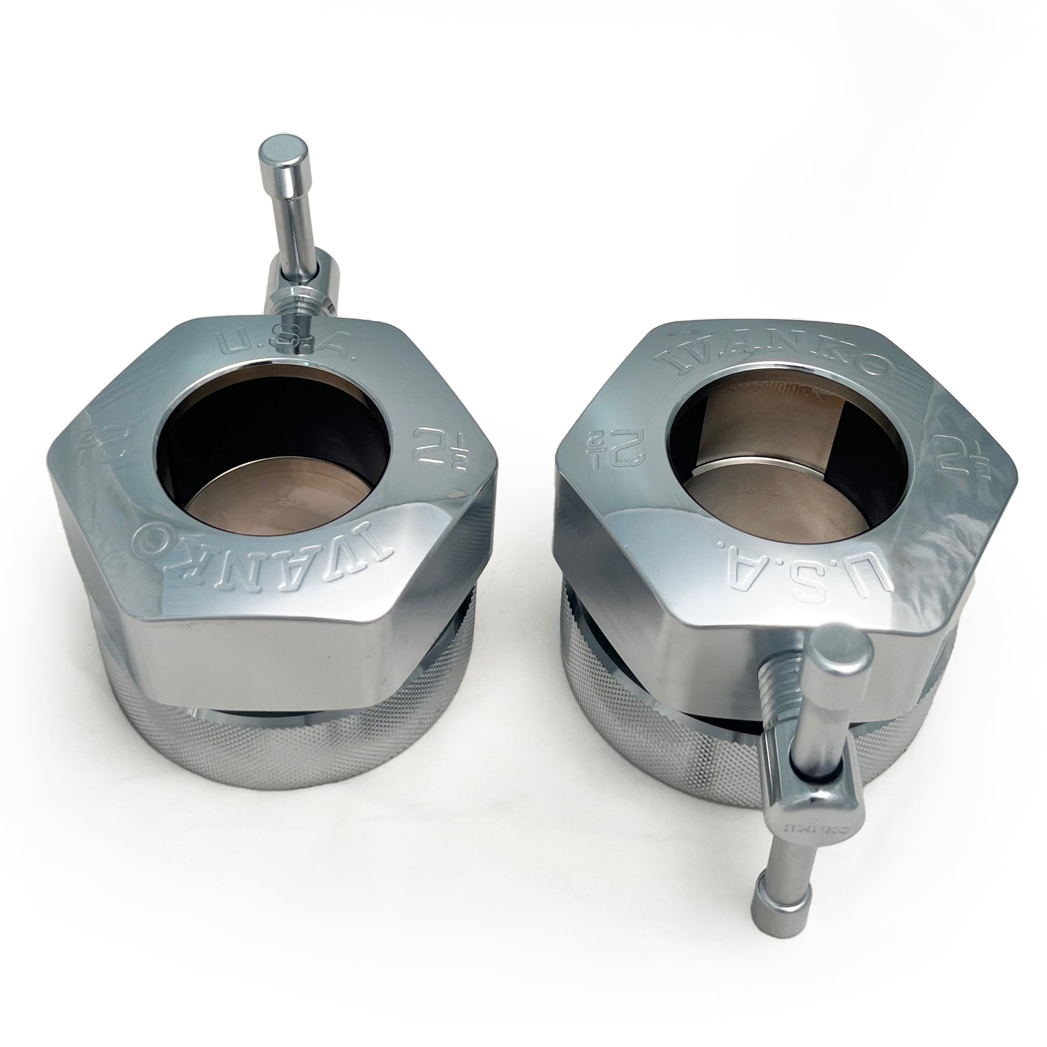 COC-2.5KG Olympic Pressure Ring Collar, Chrome – Ivanko Barbell Company