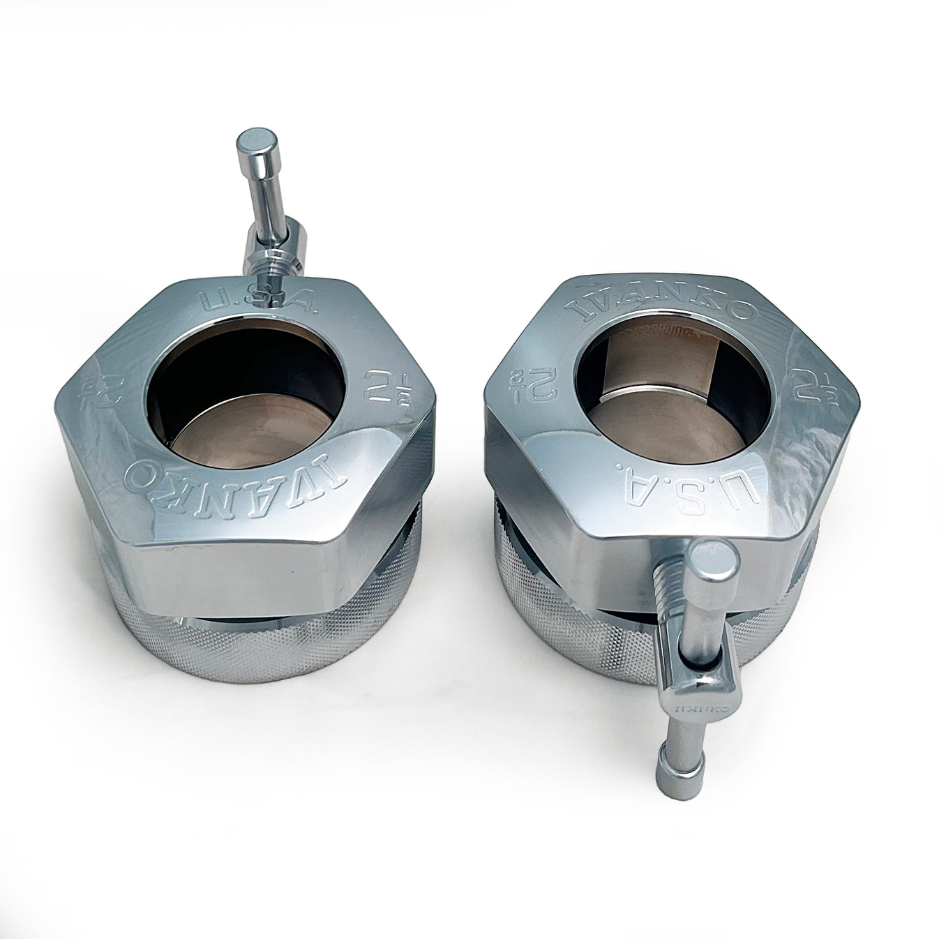 COC-2.5KG Olympic Pressure Ring Collar, Chrome – Ivanko Barbell Company