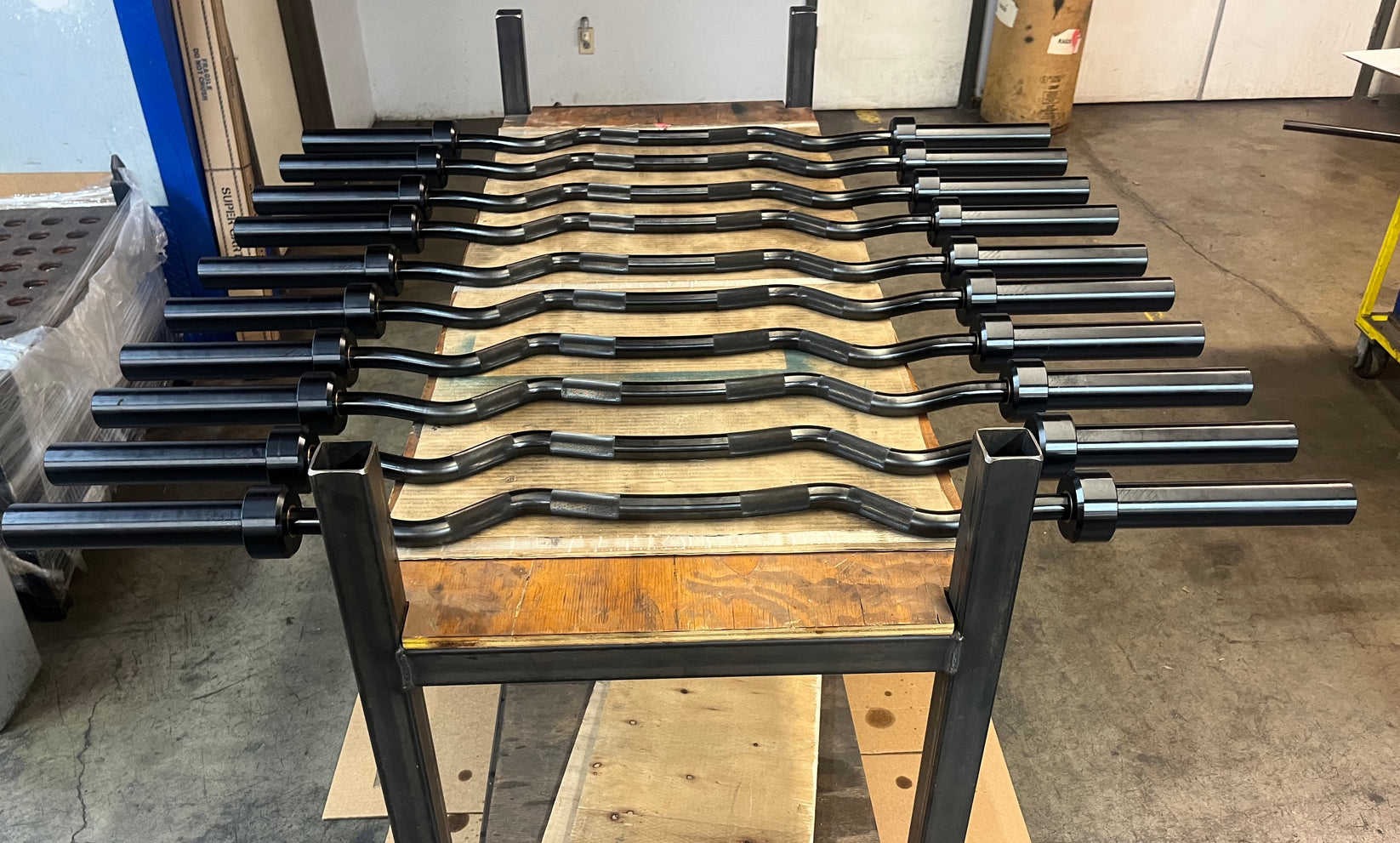 OBZ-55 Olympic EZ-Curl Bar - Scratch & Dent – Ivanko Barbell Company