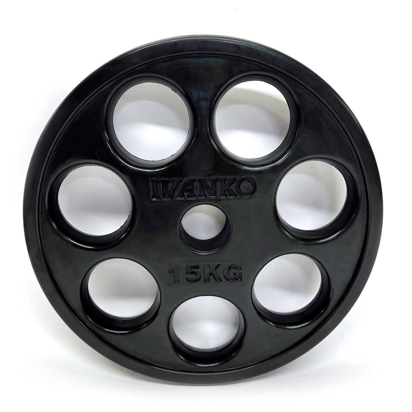 Rubber E-Z Lift Olympic Plate | ROEZH – Ivanko Barbell Company