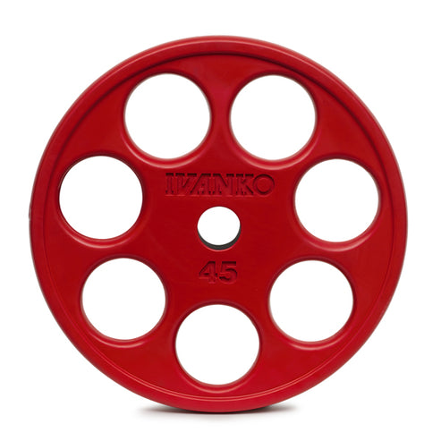 Rubber E-Z Lift Olympic Plate | ROEZH – Ivanko Barbell Company